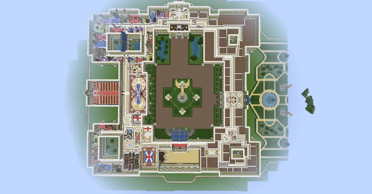 Winter Palace inspired build Minecraft Map