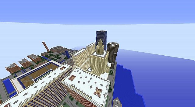 Island City Minecraft Map