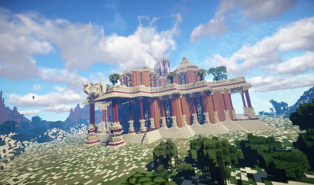 Timelapse : Sharadan - An indian palace [download] Minecraft Map