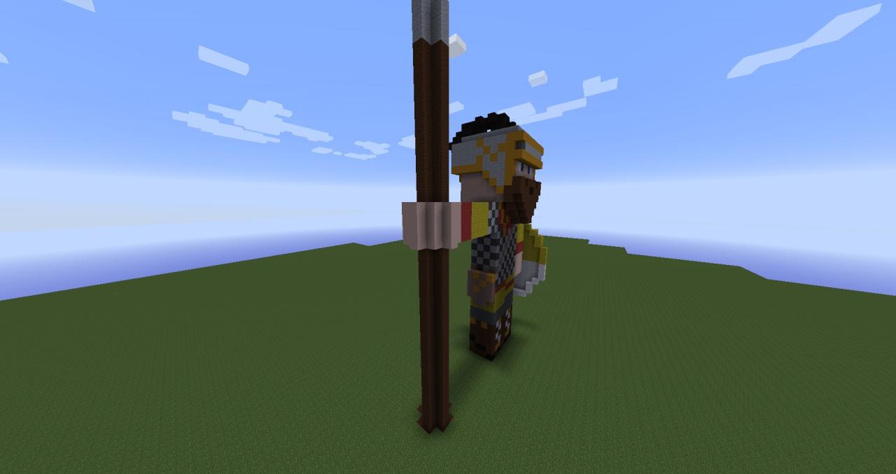 Tribesman / Barbarian Warrior Minecraft Map