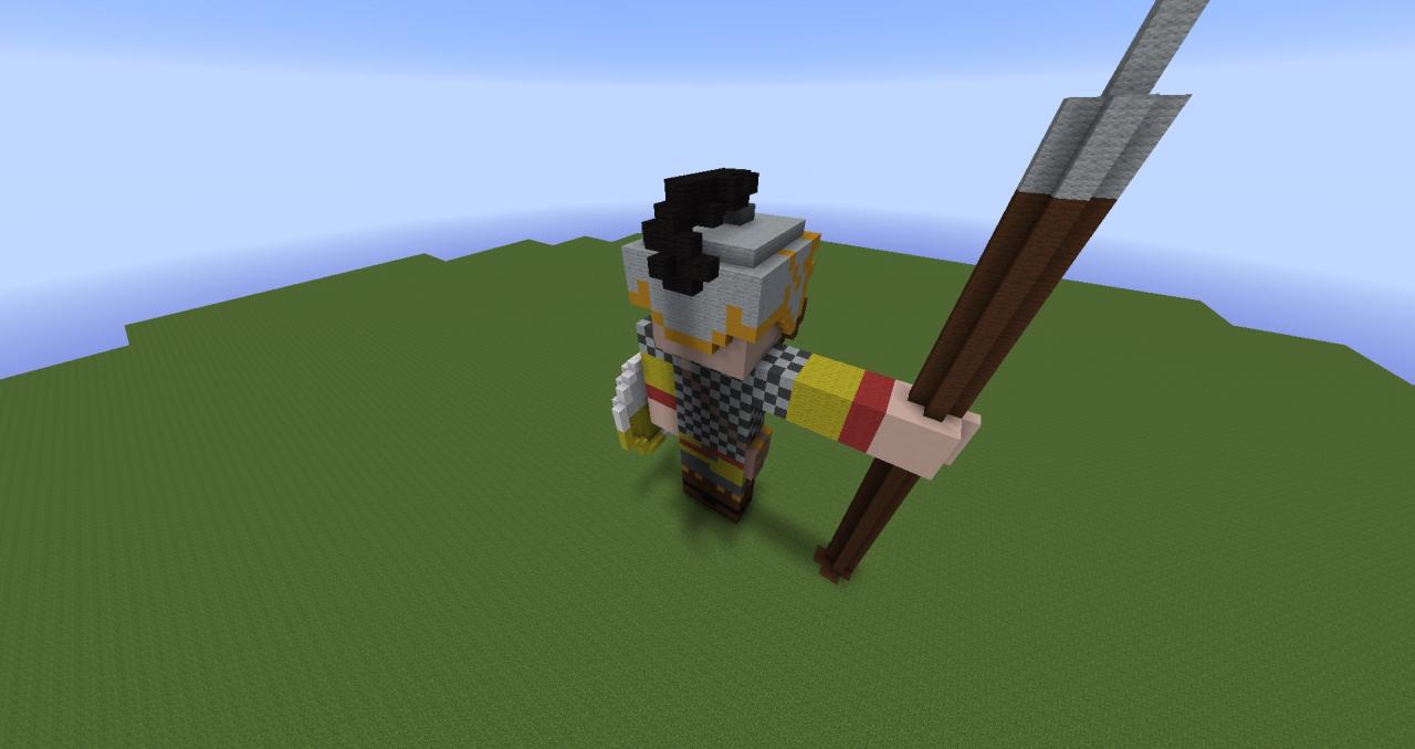 Tribesman / Barbarian Warrior Minecraft Map