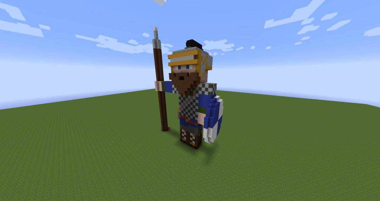 Tribesman / Barbarian Warrior Minecraft Map