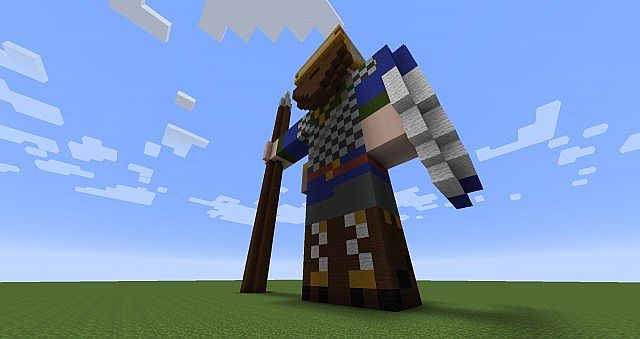 Tribesman / Barbarian Warrior Minecraft Map