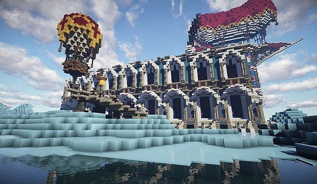 Svalbard | Steampunk-facility | Creative-Node Minecraft Map