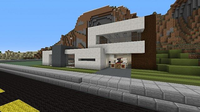 25x25 Modern houses Minecraft Map