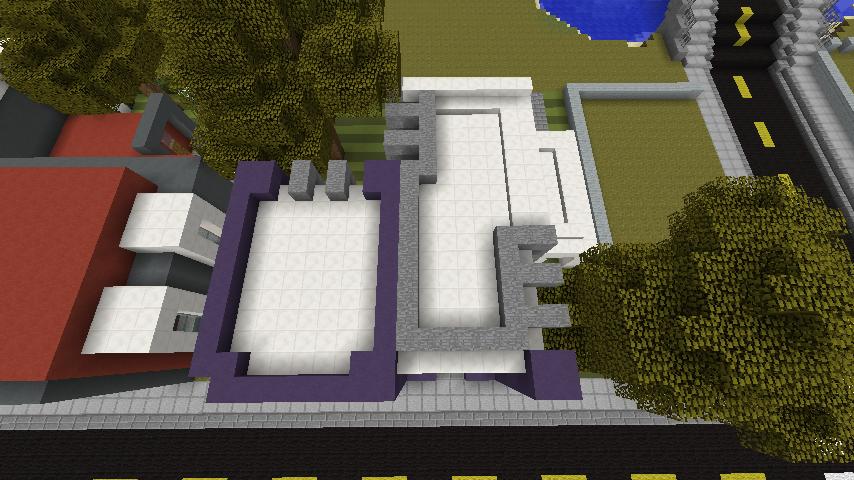 25x25 Modern houses Minecraft Map