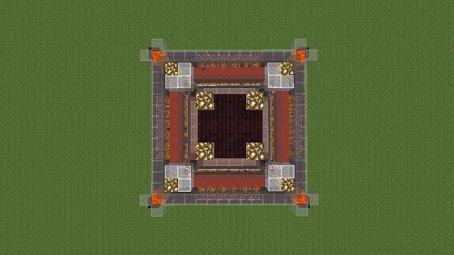 Nether-Based Spawn Minecraft Map