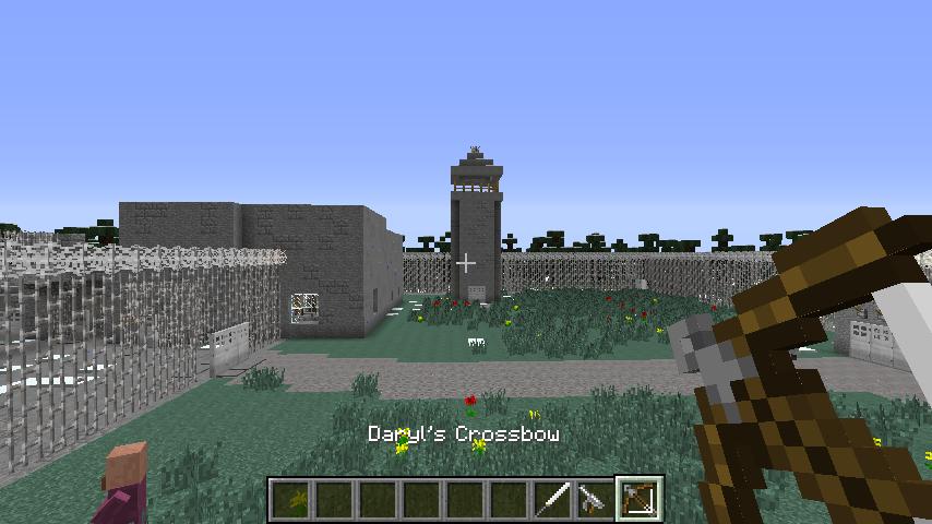 The Walking Dead Prison Minecraft Map