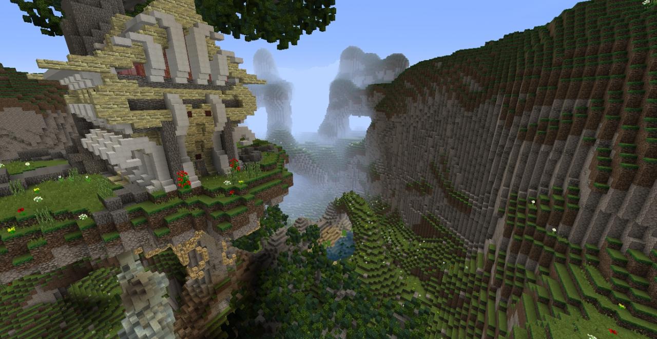 Elven Valley Minecraft Map