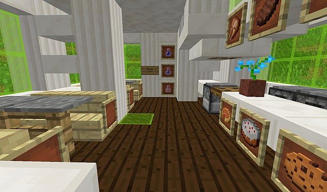 Modern Restaurant Minecraft Map