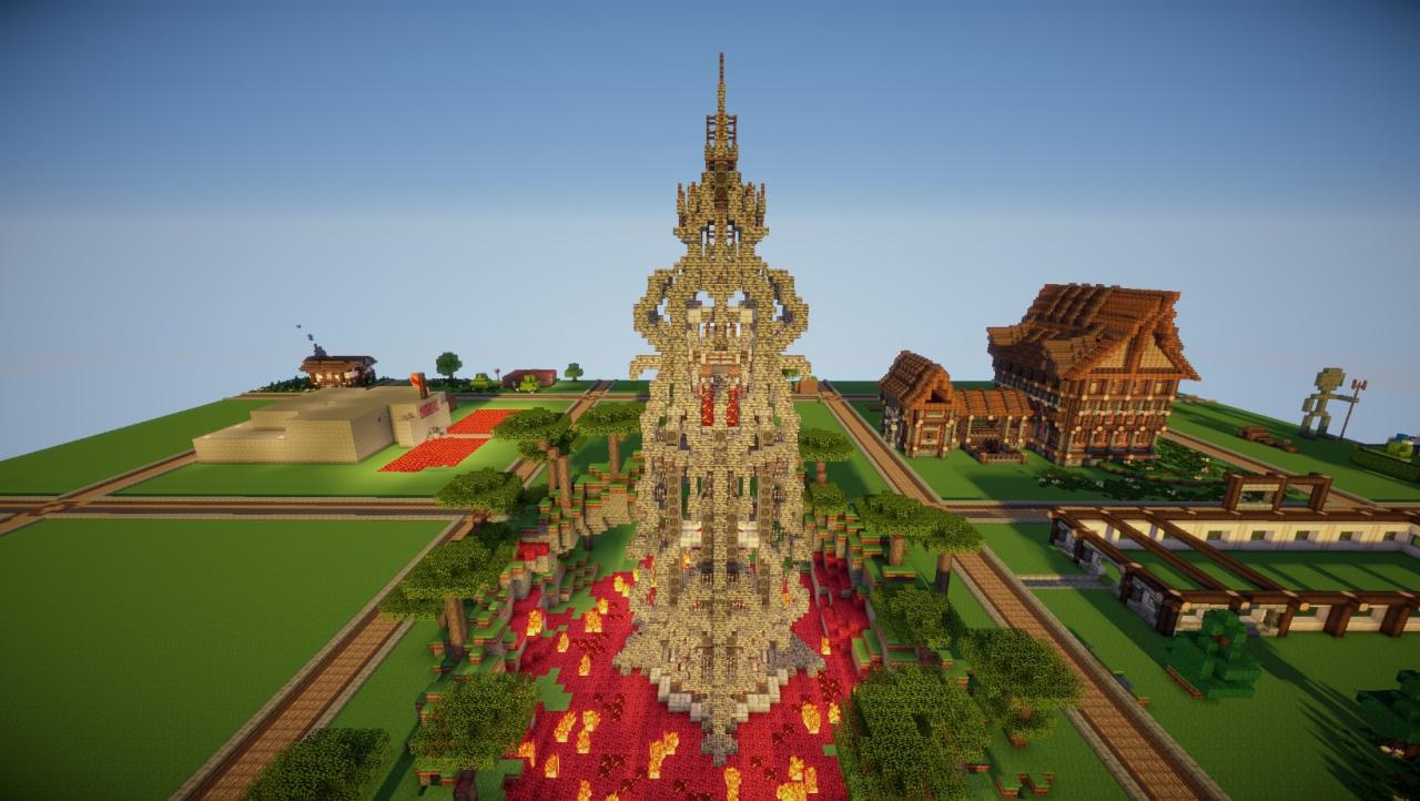 Evil Taint Tower Minecraft Map