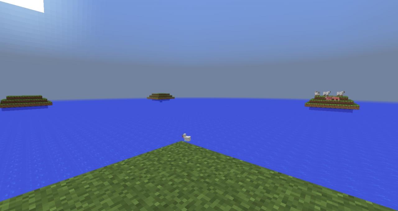 Water World Survival Minecraft Map