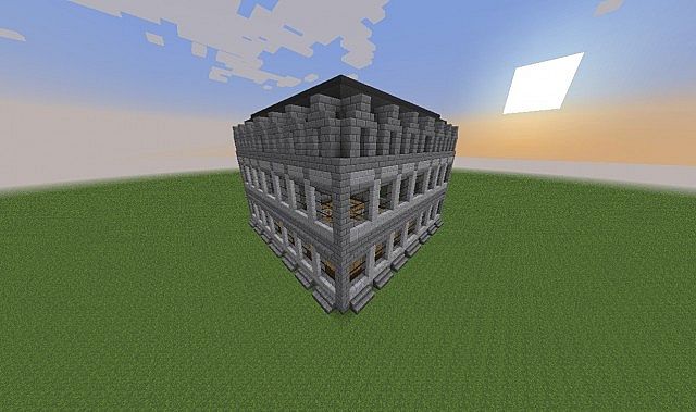 Stone Mansion Minecraft Map