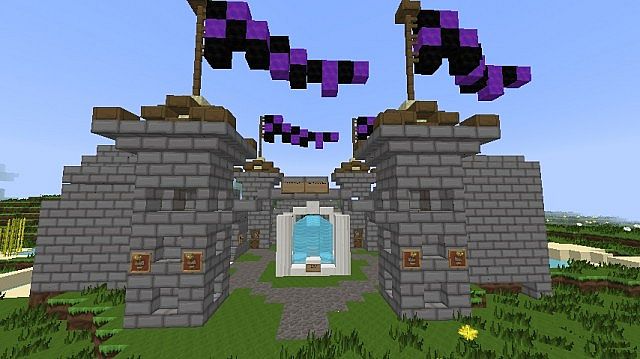 The Ender Slime Castle Minecraft Map