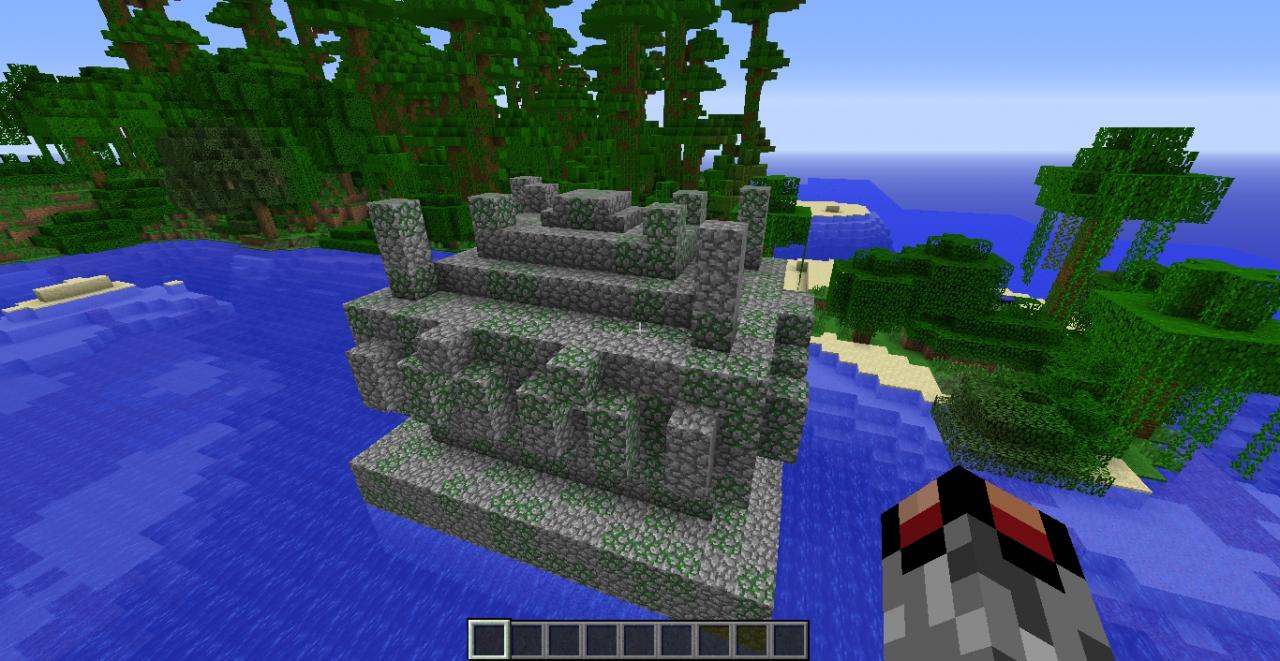 Jungle temple Minecraft Map