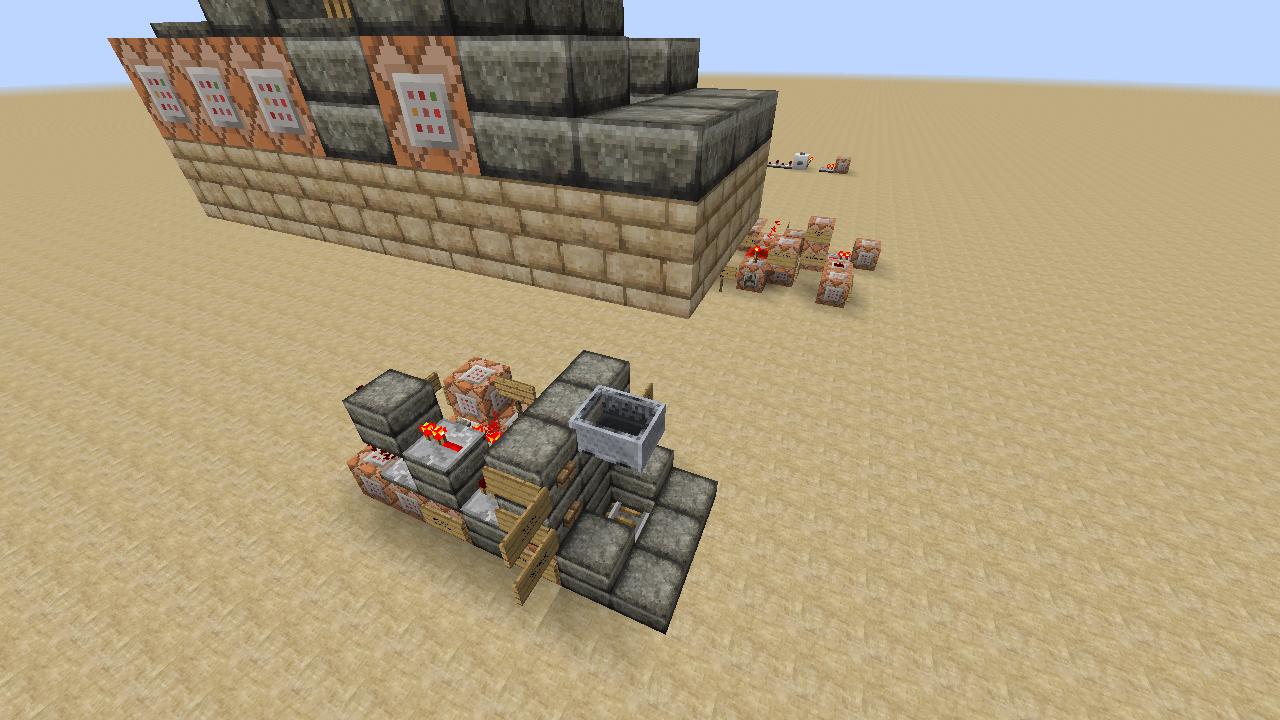 Minecart Elevator [1.8] Minecraft Map