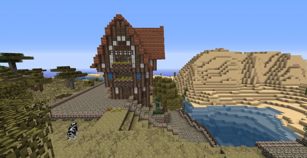 Little Cottage on the River Minecraft Map
