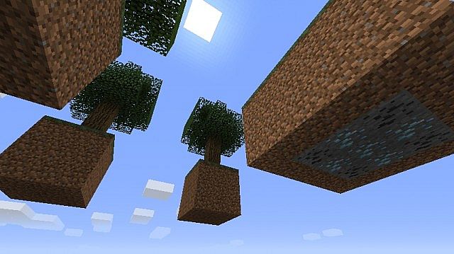 The Four Islands Challenge Minecraft Map