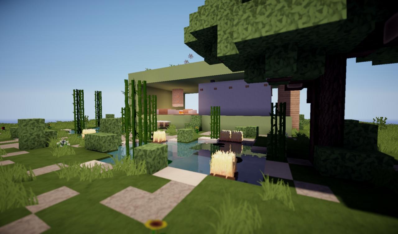 ~Extreme~ A Modern Minimal House Minecraft Map