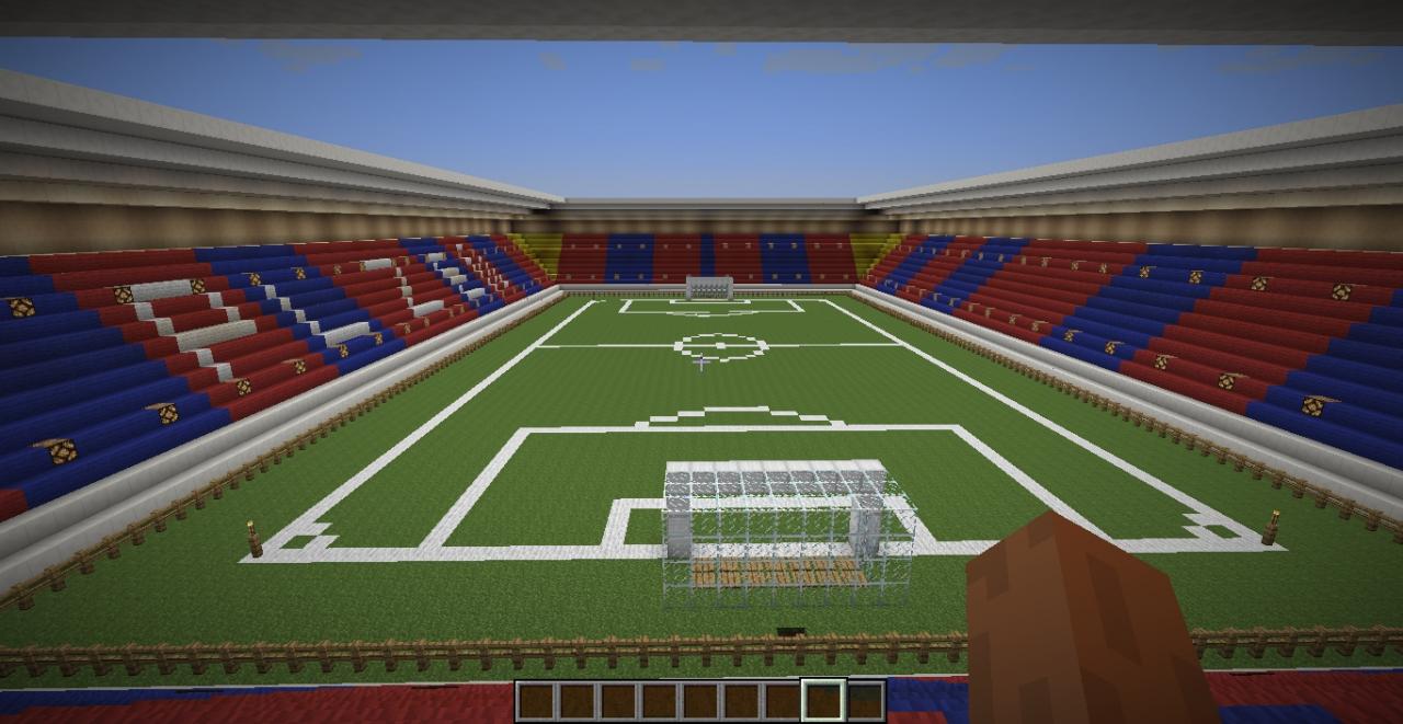 Soccer stadium Minecraft Map