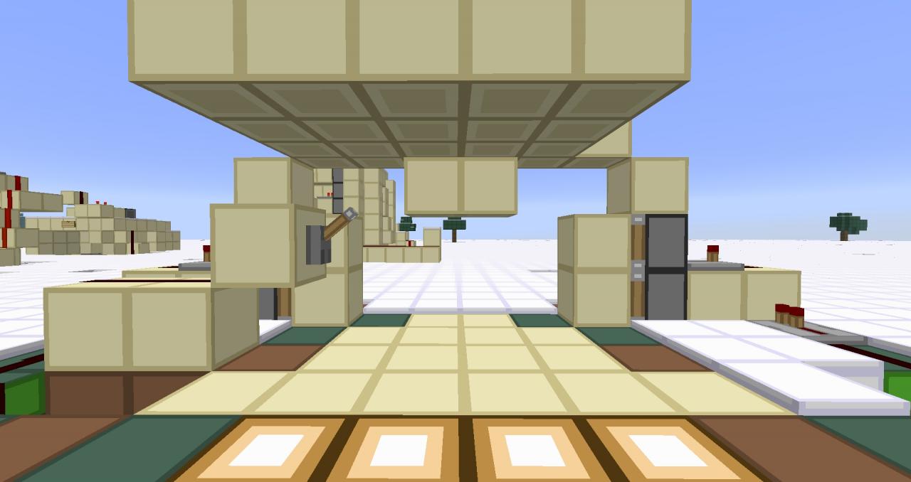 Epic New Redstone Door! Minecraft Map