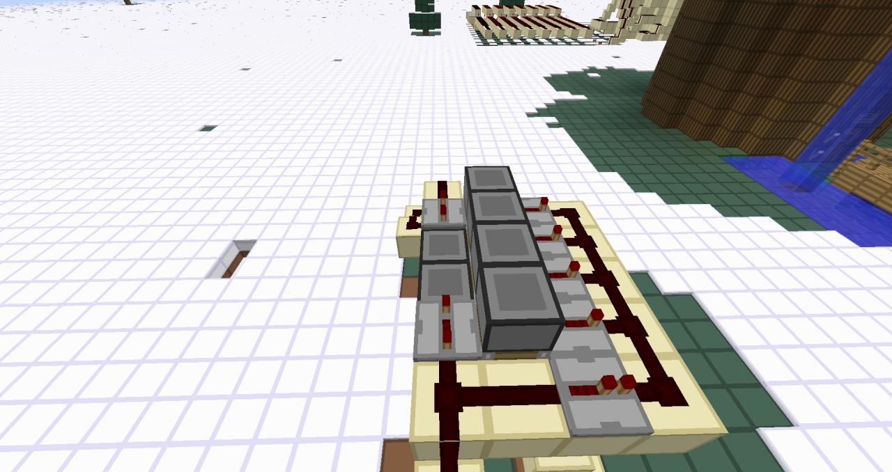 Epic New Redstone Door! Minecraft Map