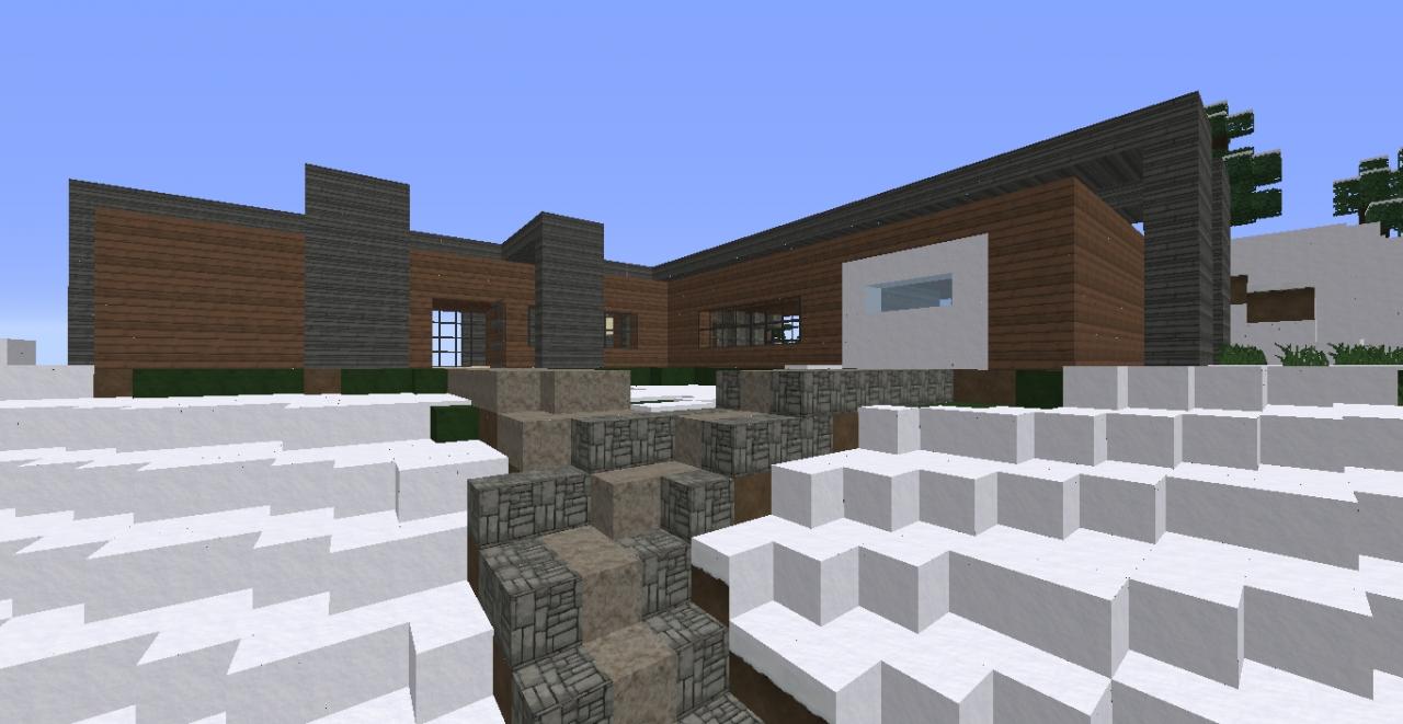 Modern Villa [flows HD] Minecraft Map