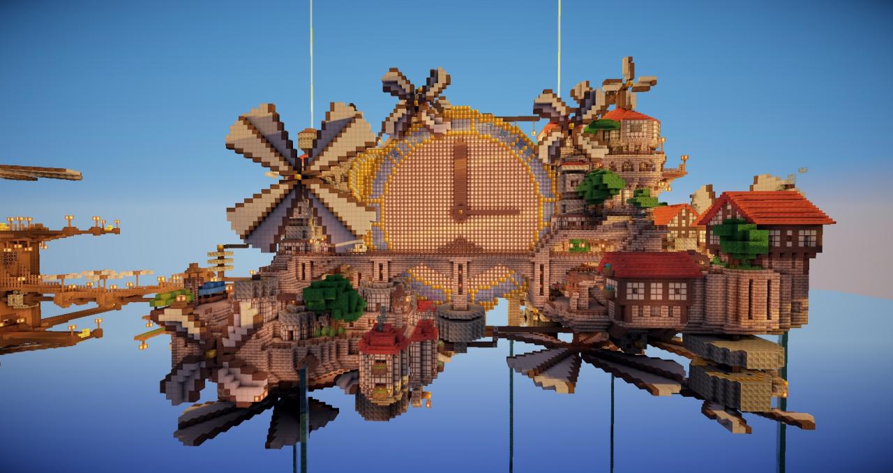 ClockWerkz City - A Thenan Group Build Minecraft Map