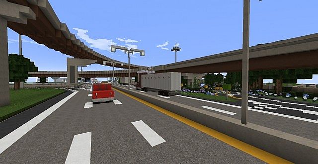 4 Level Stack Interchange | Lapiz Point Minecraft Map