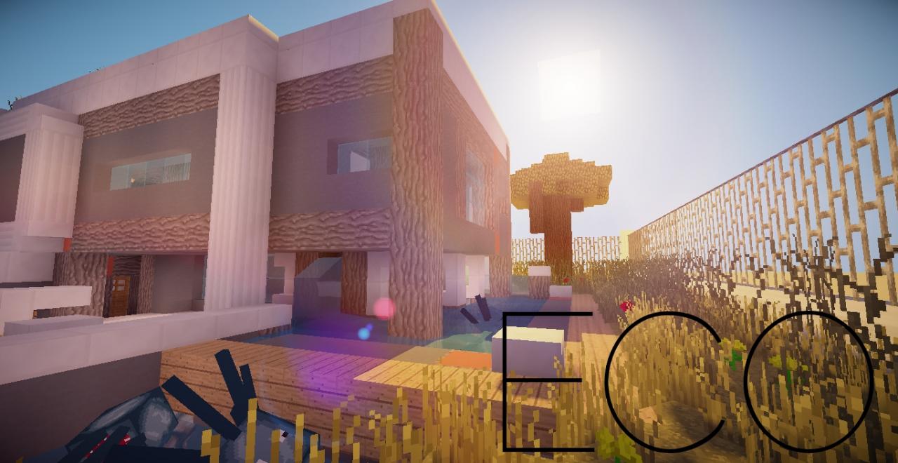 ECO | Minecraft Ecologic House Project Minecraft Map