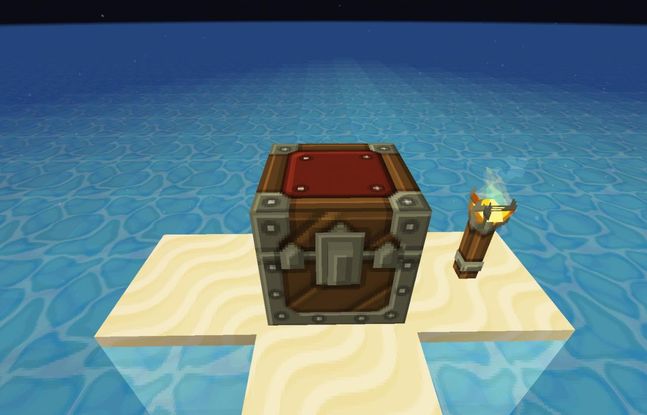 Ocean block Minecraft Map
