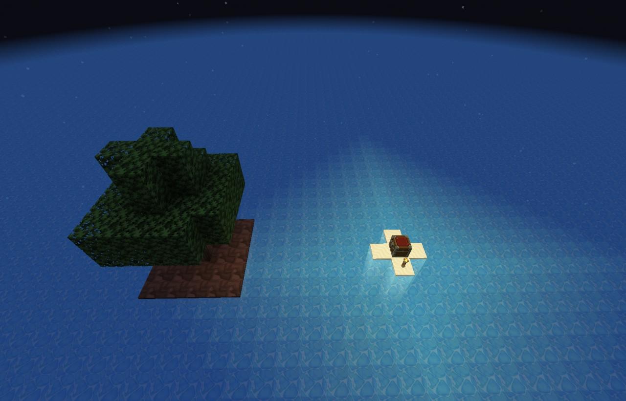 Ocean block Minecraft Map