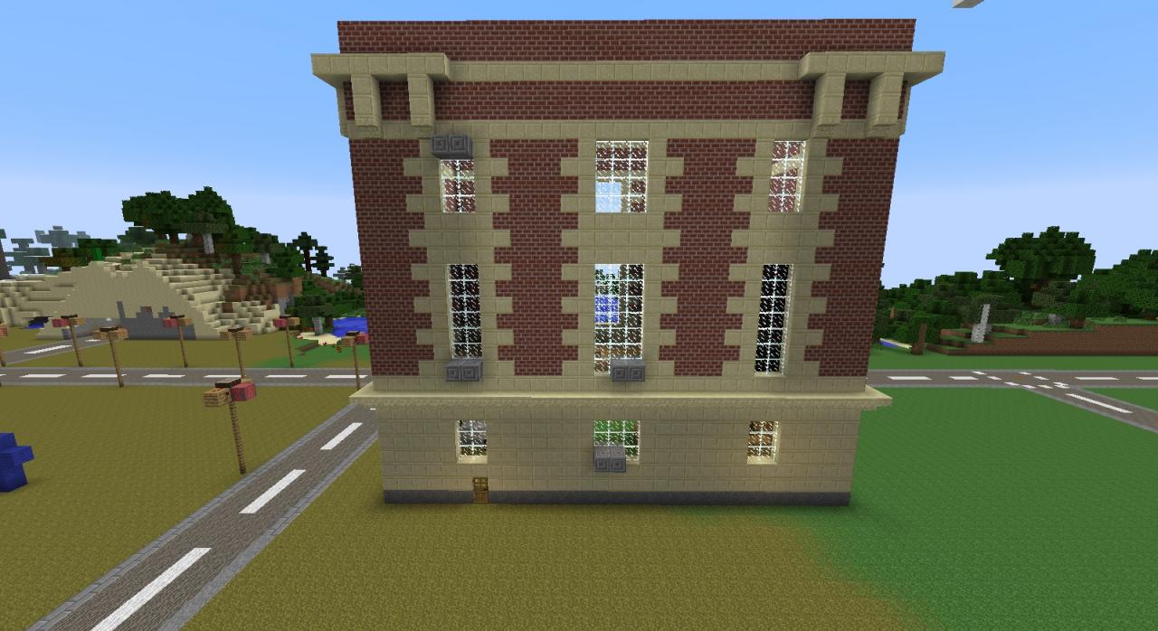Ghostbusters' Fire Station Minecraft Map