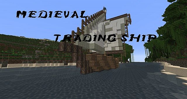 Medieval Trading Ship Minecraft Map