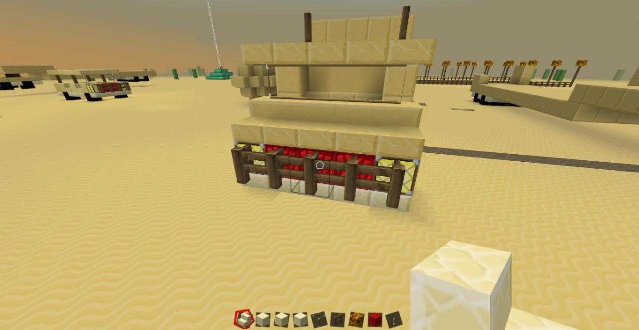 Desert tanker transport Minecraft Map