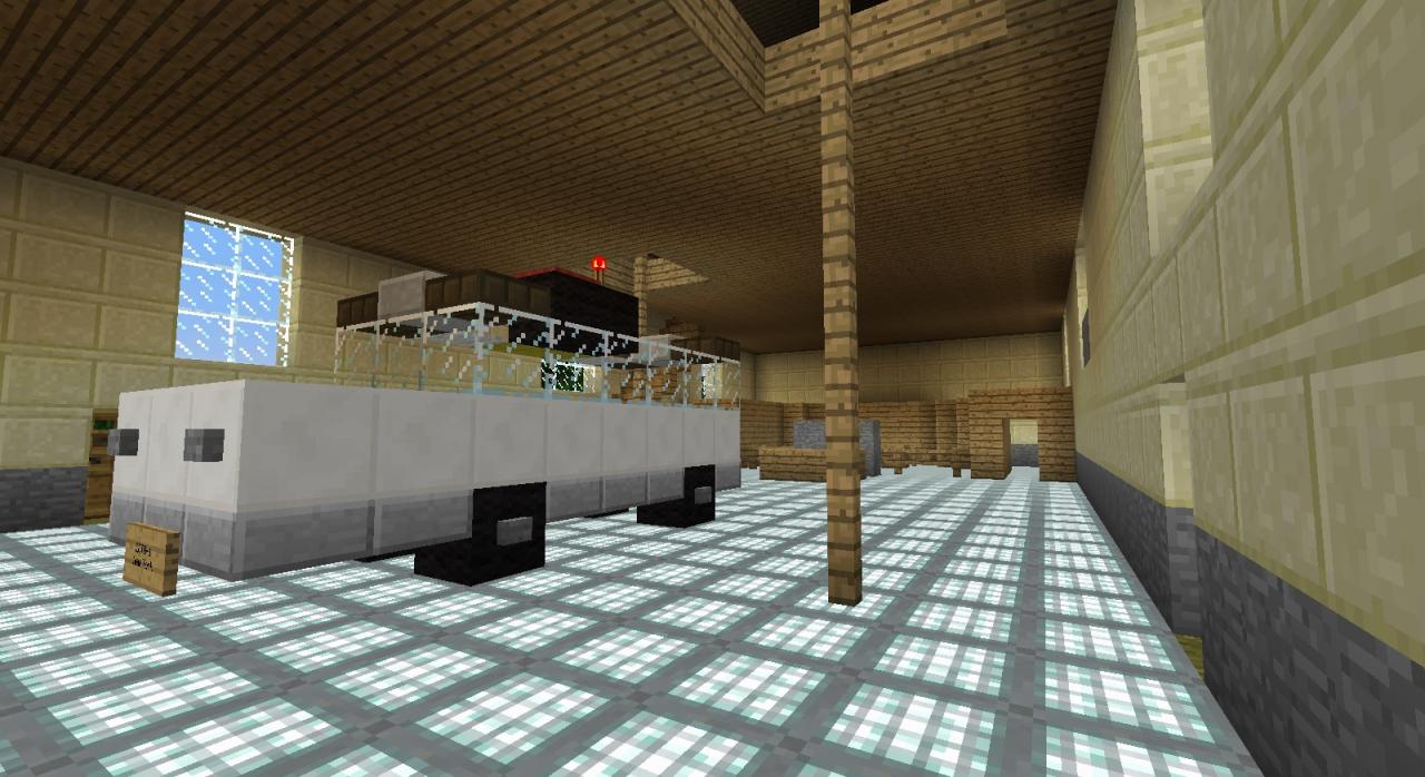 Ghostbusters' Fire Station Minecraft Map