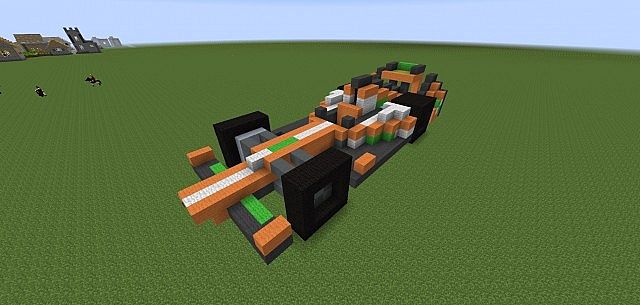 Chevrolet Dallara DW12 IndyCar Minecraft Map