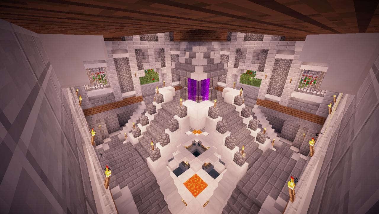 Victory Fortress | Floating Factions Spawn Concept | Minecraft Map