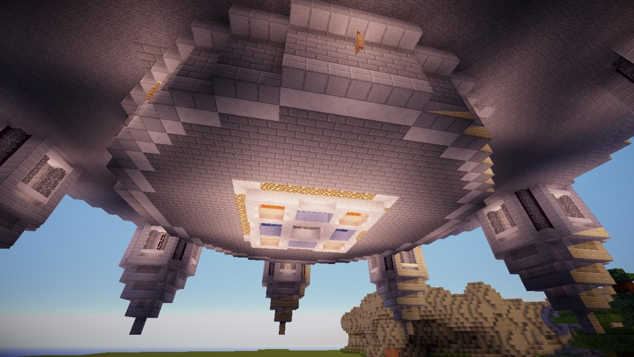 Victory Fortress | Floating Factions Spawn Concept | Minecraft Map