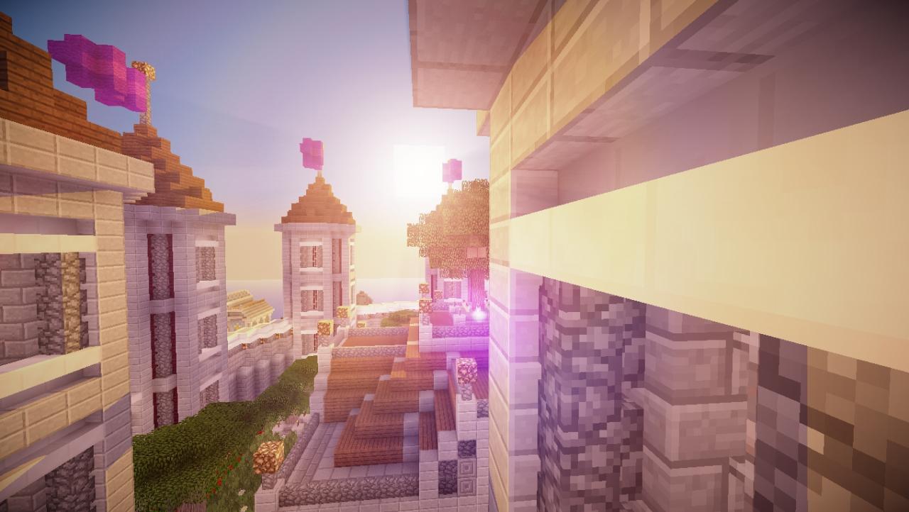 Victory Fortress | Floating Factions Spawn Concept | Minecraft Map