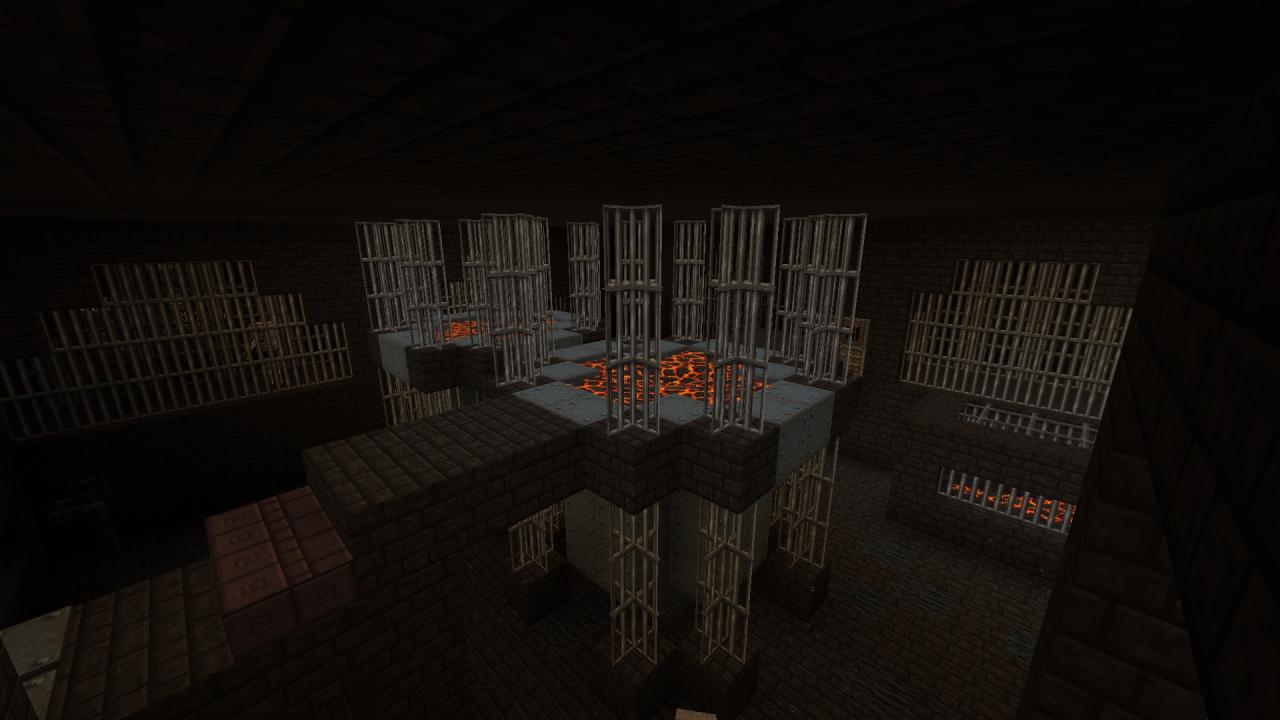 One Piece Impel Down Prison Minecraft Map