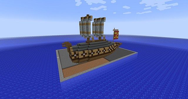 Korean Turtle Ship (Geobukseon) [download] Minecraft Map