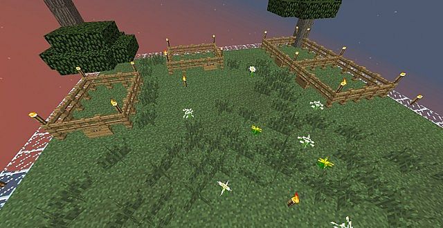 The box survival Minecraft Map