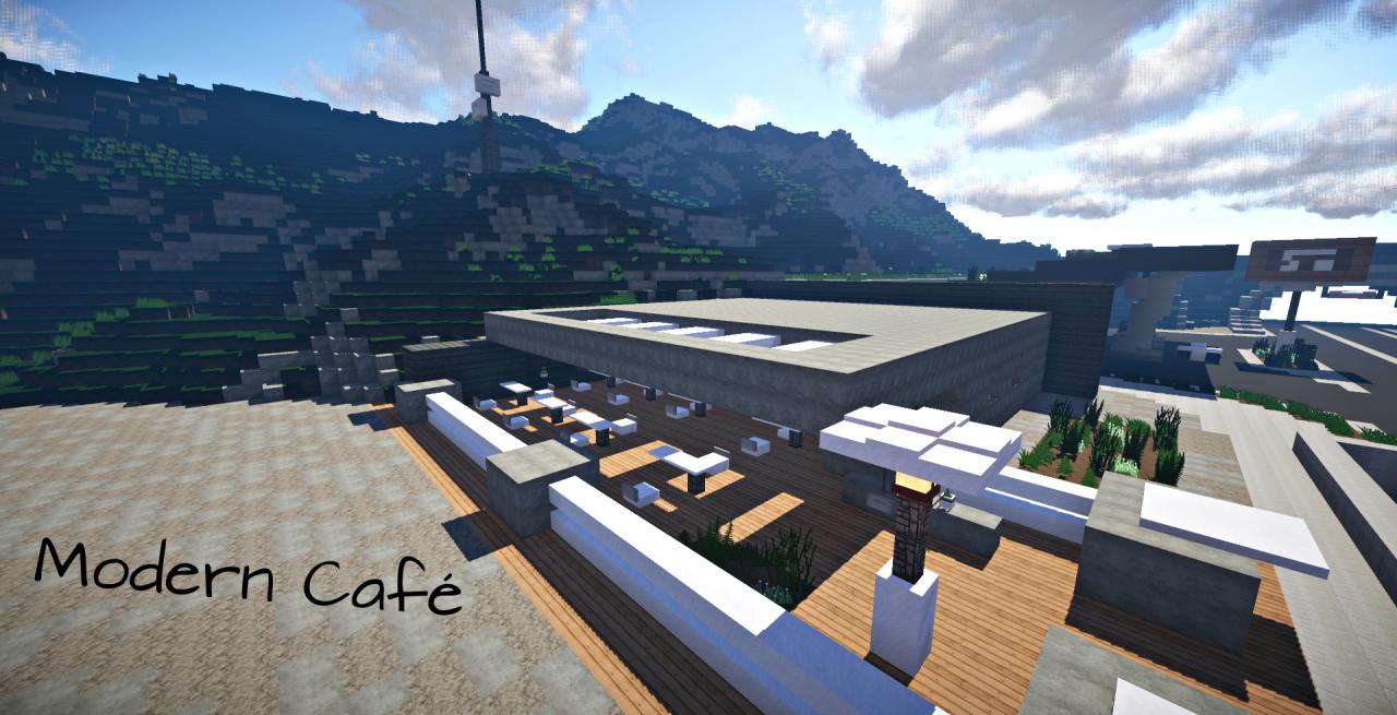 Modern Café Minecraft Map