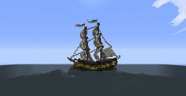 HMS Triumph! - Royal Navy Brig Minecraft Map