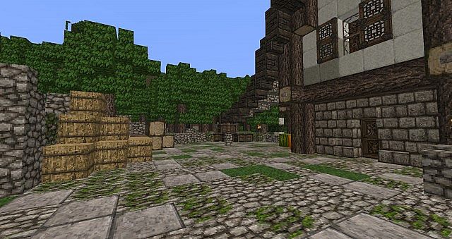 Medieval Trading Post Minecraft Project