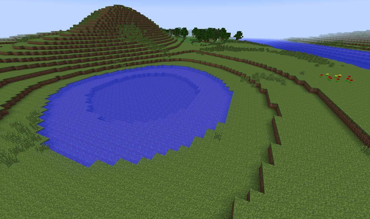 Landscape 1 - Hills Minecraft Map