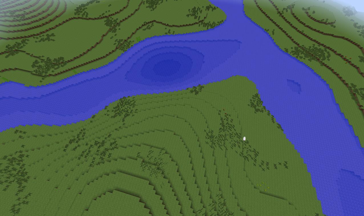 Landscape 1 - Hills Minecraft Map