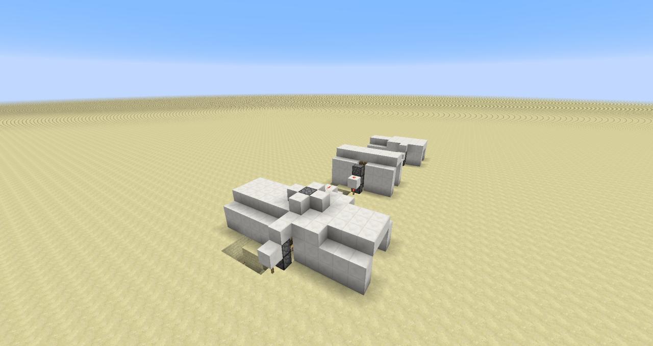 Piston Doors! Minecraft Map