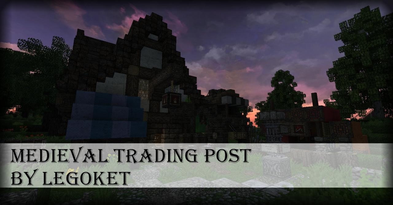 Medieval Trading Post | legoket Minecraft Map